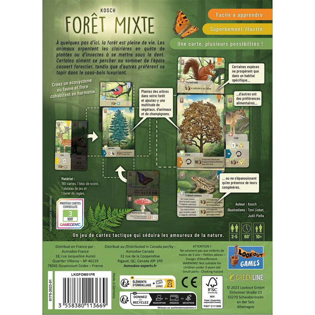 Acheter Forêt Mixte - Lookout - Jeux de société