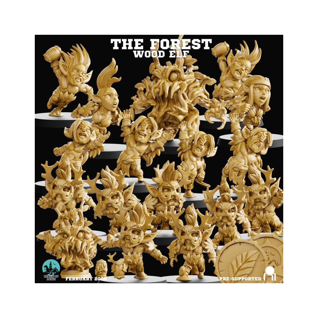 Équipe d'Elfes Sylvains - Boutique Philibert