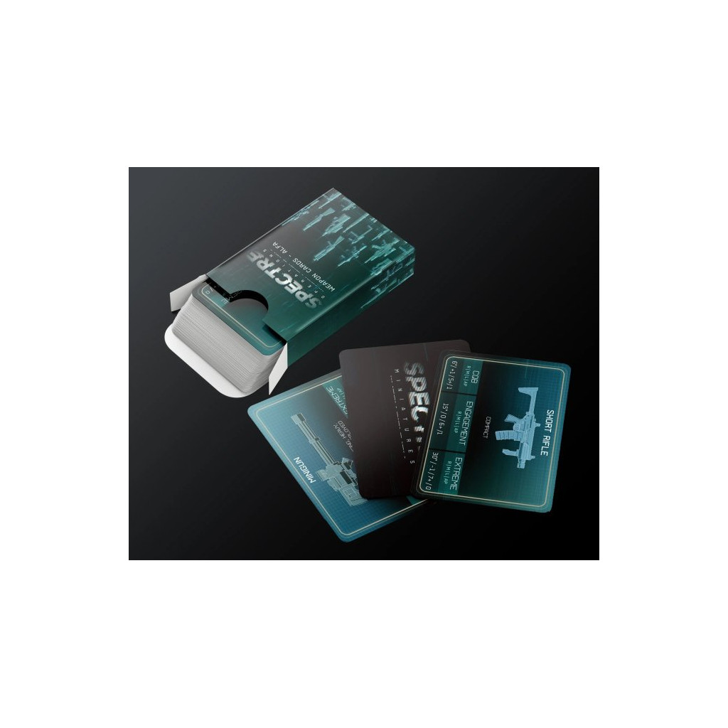 Buy Spectre Operations Weapon Cards Pack 1 - Spectre Miniatures ...