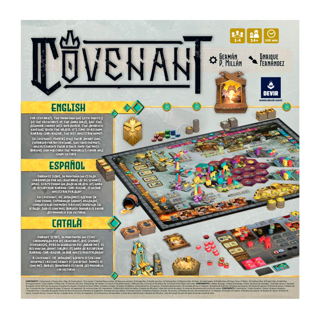 Buy Covenant - Devir Games - Board games